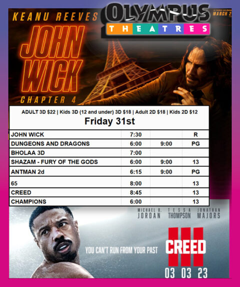 MOVIETIMES | Olympus Theatres